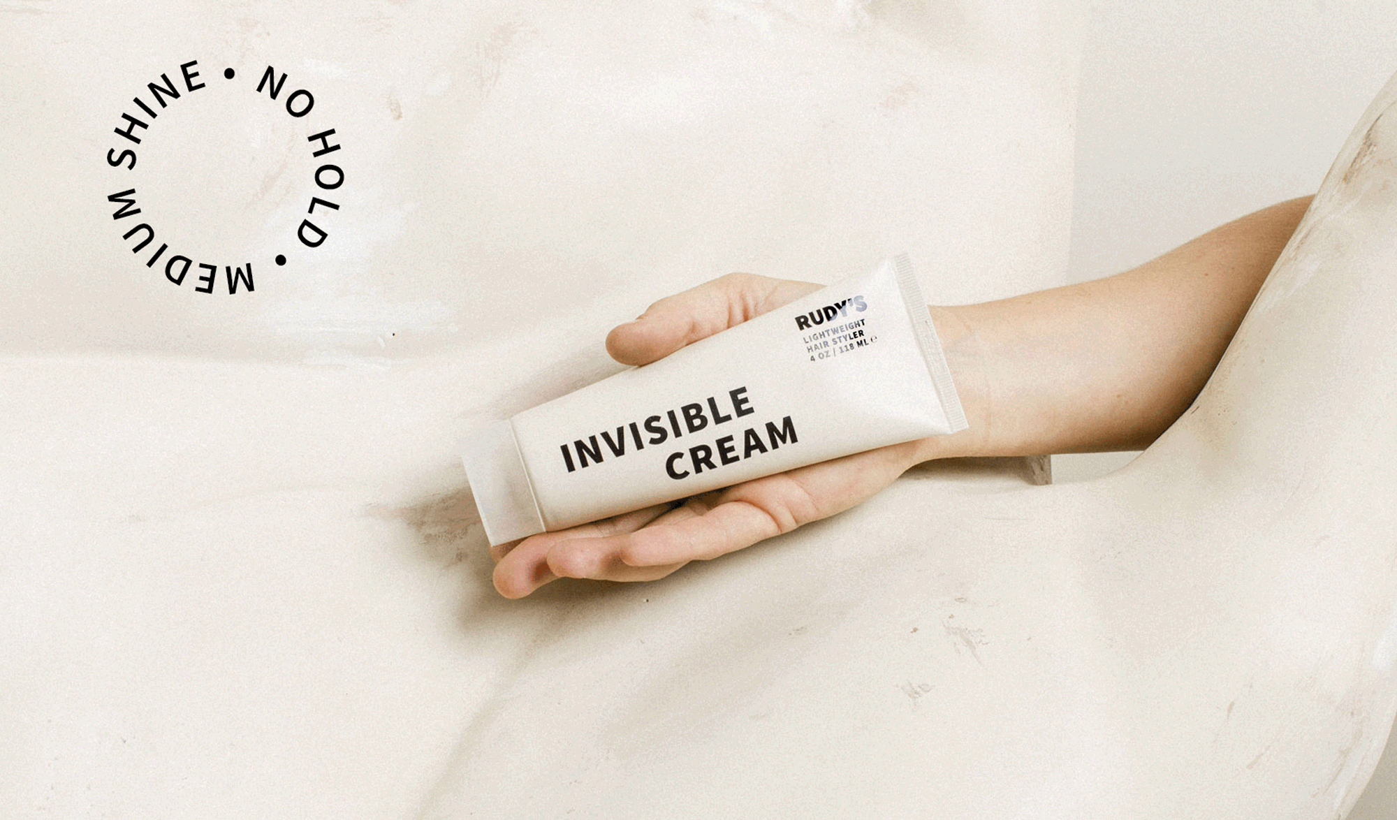 How to Style with Invisible Cream – Rudy's Barbershop